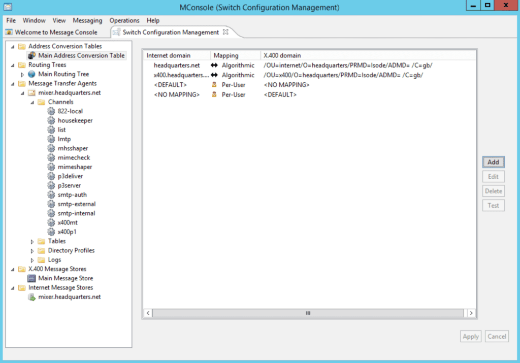 SMTP/X.400 Gateway - Isode