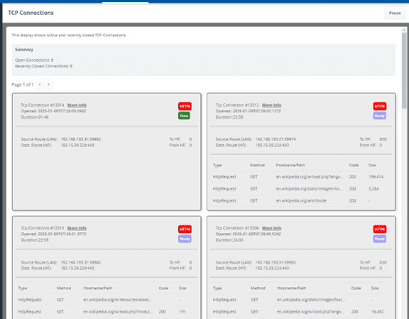 Providing TCP Services over HF Radio - Isode